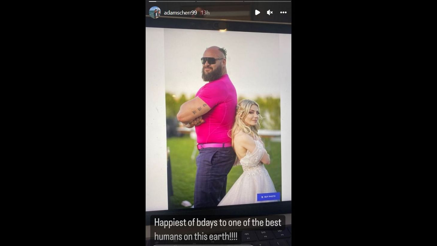 Braun Strowman Adam Scherr Sends A Heartfelt Message To Alexa Bliss