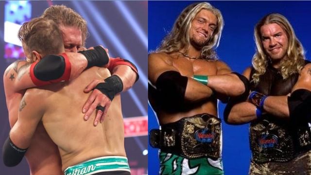 Edge discloses his current relationship with Christian Cage