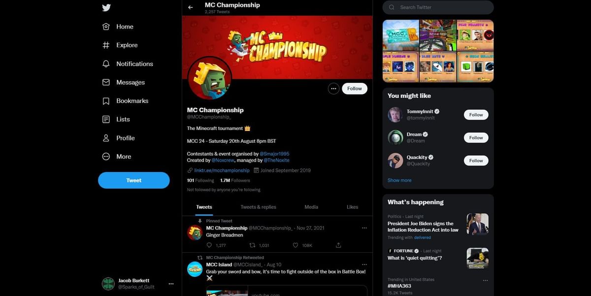 Minecraft Championship (MCC) 24: Date, time, and how to watch