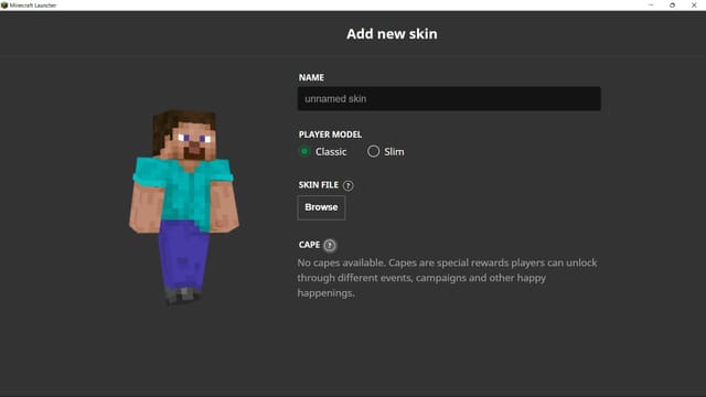 How to get free vanilla cape in Minecraft