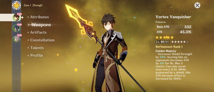 Best Zhongli build in Genshin Impact: Artifacts, weapons, and team comps