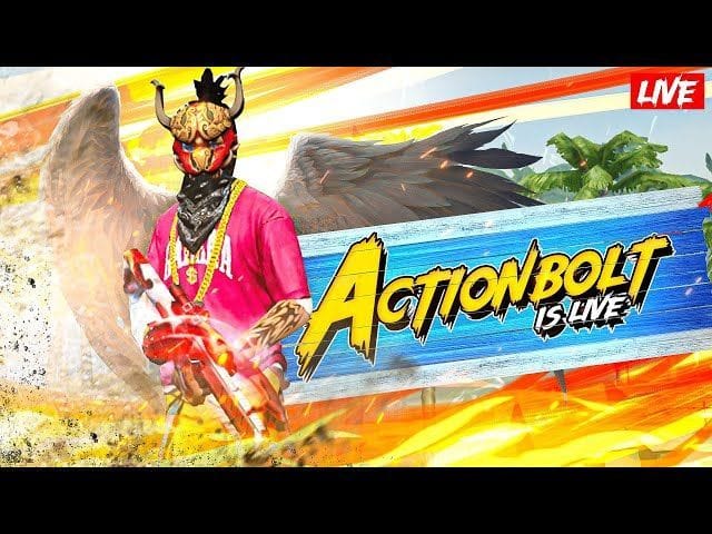 Action Bolt's Free Fire MAX ID, K/D ratio, stats, rank, channel views ...