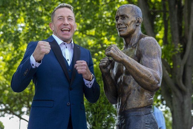 MMA Twitter went berserk after Georges St-Pierre's hometown unveiled ...