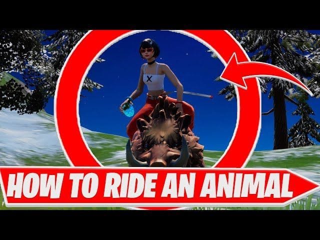 Fortnite: How to deal damage while riding a Wolf or Boar