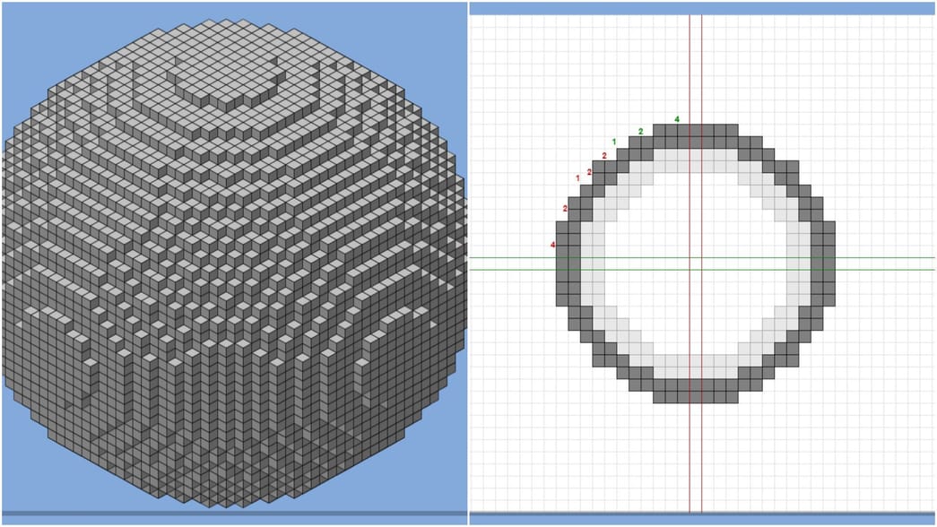 How to easily build a dome in Minecraft