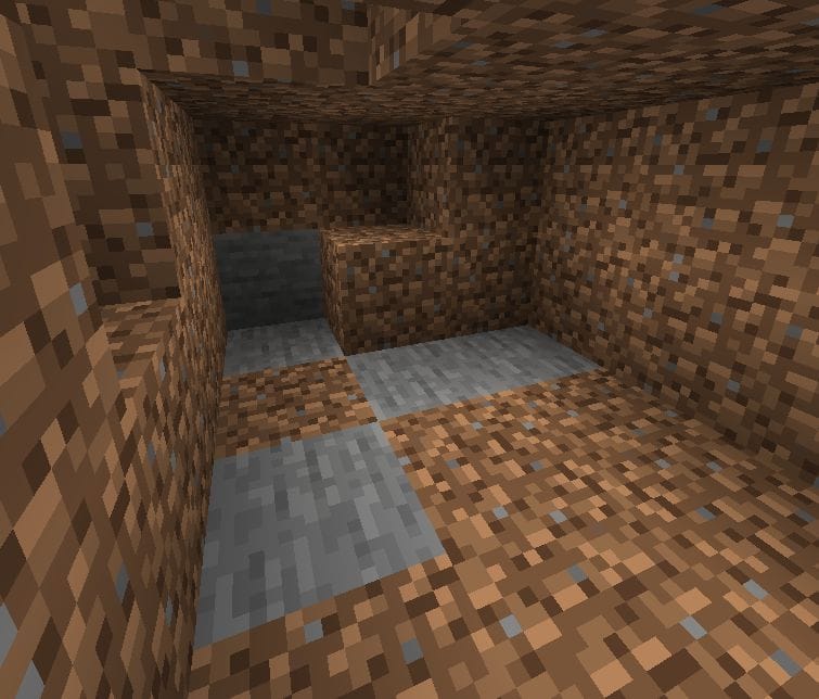 Dirt in Minecraft