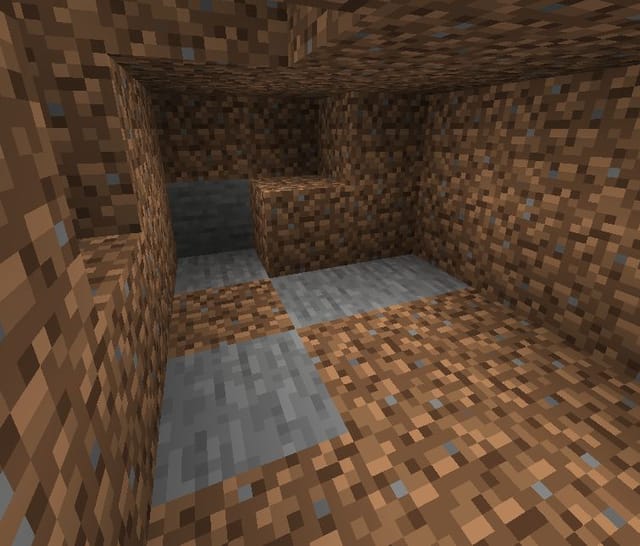 Dirt in Minecraft
