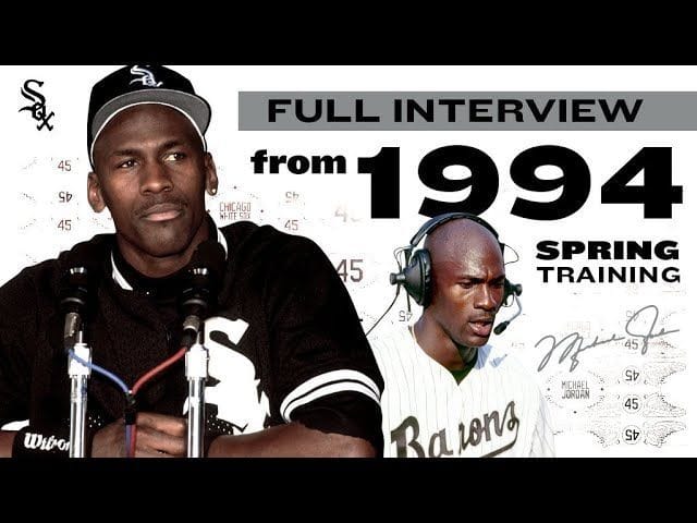 "Michael Jordan walked with the beer, put the beer down and threw it ...