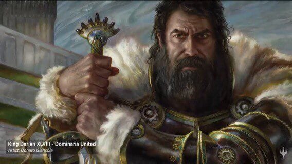 Magic: The Gathering's Dominaria United reveals King Darien XLVIII, a ...