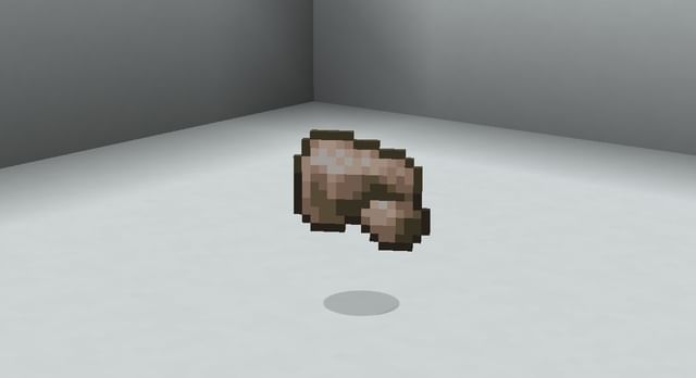 Raw Iron in Minecraft