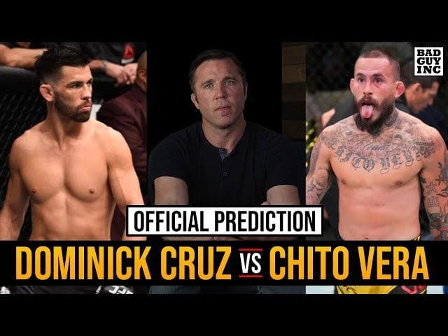 Chael Sonnen shocked Dominick Cruz is a 2:1 underdog against 'Chito' Vera