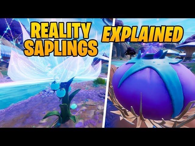 Fortnite: How to summon a Reality Sapling 30 or more meters away from ...