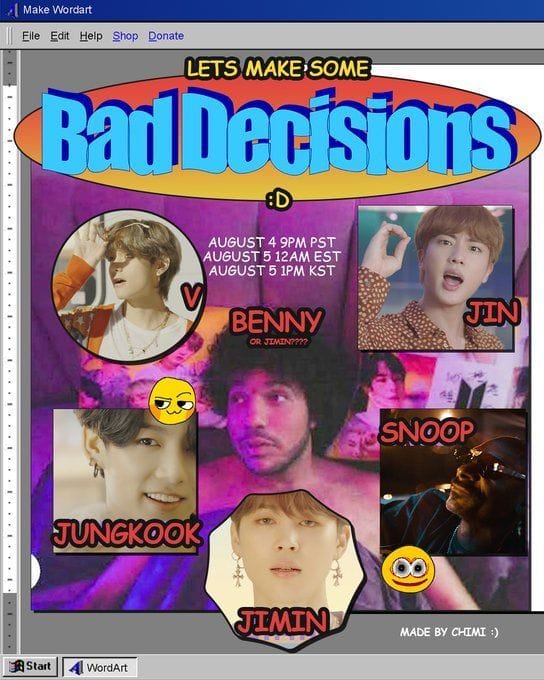 Watch: BTS dazzle in new trailer for upcoming collab track Bad ...