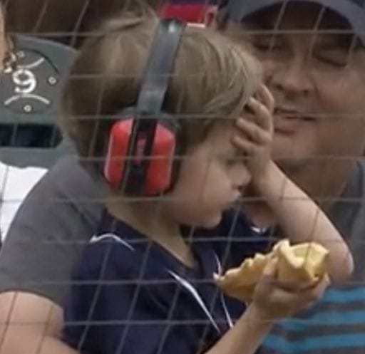 WATCH: Young MLB fan's adorable reaction to dropping a hot dog will ...