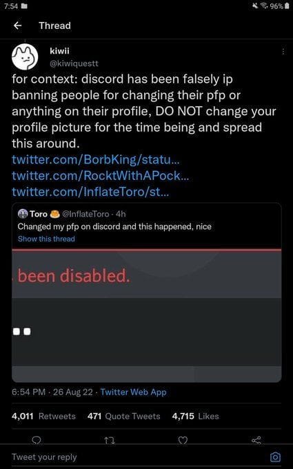 Discord community enraged with bans for changing profile pictures