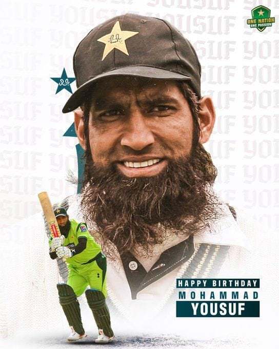 Mohammad Yousuf Biography, Achievements, Career Info, Records & Stats ...