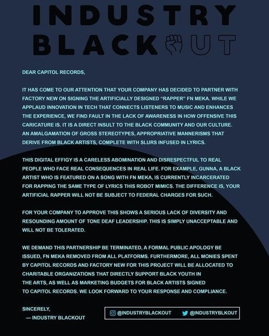 "Good riddance": FN Meka controversy explained as AI rapper is dropped ...