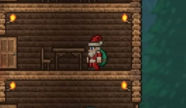 Santa Claus in Terraria