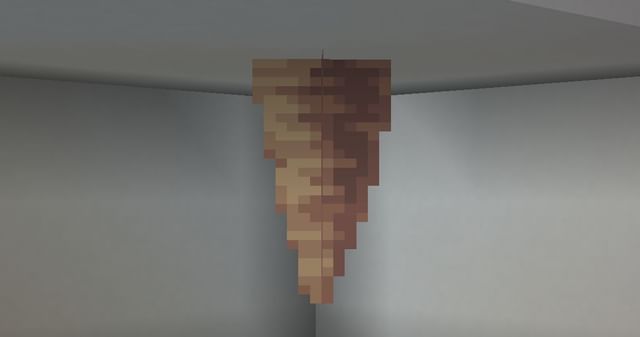 Pointed Dripstone in Mincraft