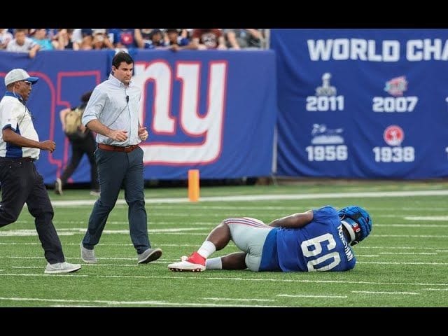 Giants players throw hands at practice during a huge brawl