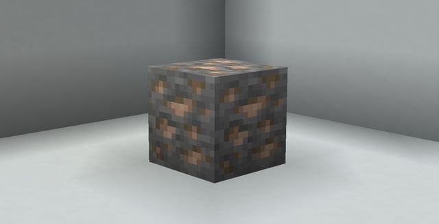 Iron Ore Minecraft Iron And Gold From 1.17 Minecraft Mods