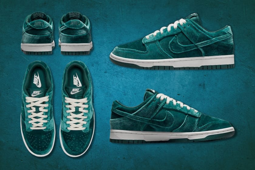 Where to buy Nike Dunk Low Green Velvet colorway? Price and more ...