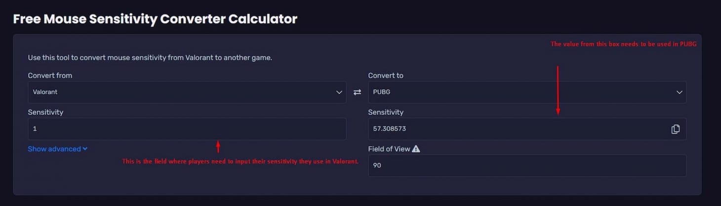 How to convert Valorant sensitivity to PUBG