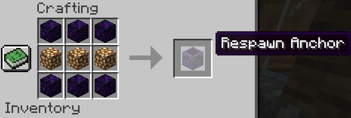 Crying Obsidian in Minecraft