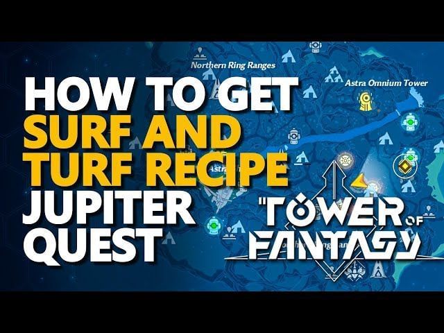 Every food recipe in Tower of Fantasy