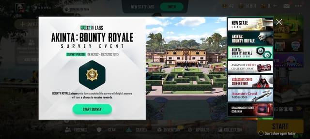 How to play Akinta: Bounty Royale in New State Mobile