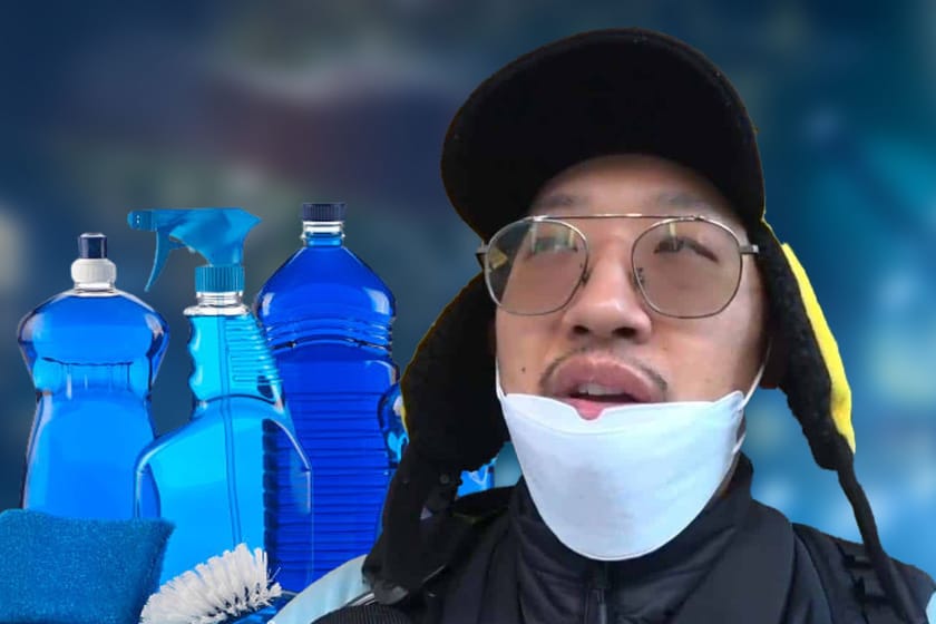 “This is not hoisin sauce!” - Twitch streamer CookSux consumes cleaning ...