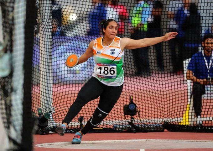 India’s 2018 Commonwealth Games medalist in discus throw Navjeet Kaur ...
