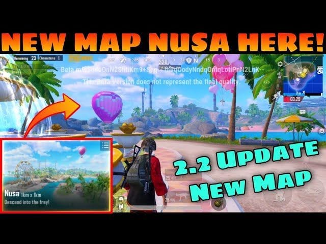 PUBG Mobile's new NUSA map: All you need to know