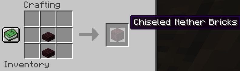 Nether Brick Slab in Minecraft