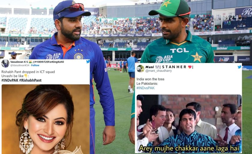 IND vs PAK 2022: Top 10 funny memes after toss as Team India favors Dinesh Karthik over Rishabh Pant