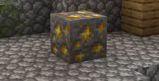 Gold Ore in Minecraft - Uses and Where to find?