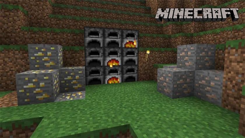 Minecraft Furnace Room