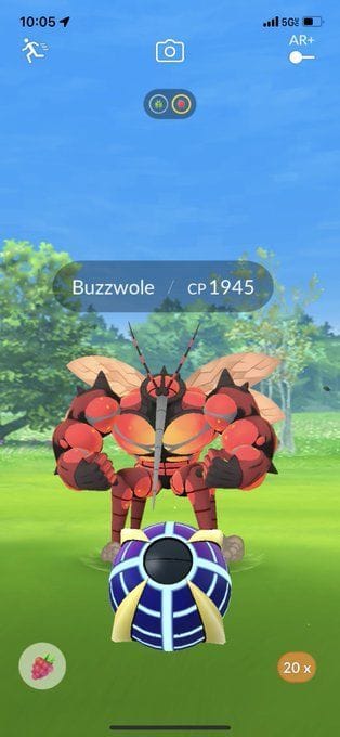 Best moveset for Buzzwole in Pokemon GO