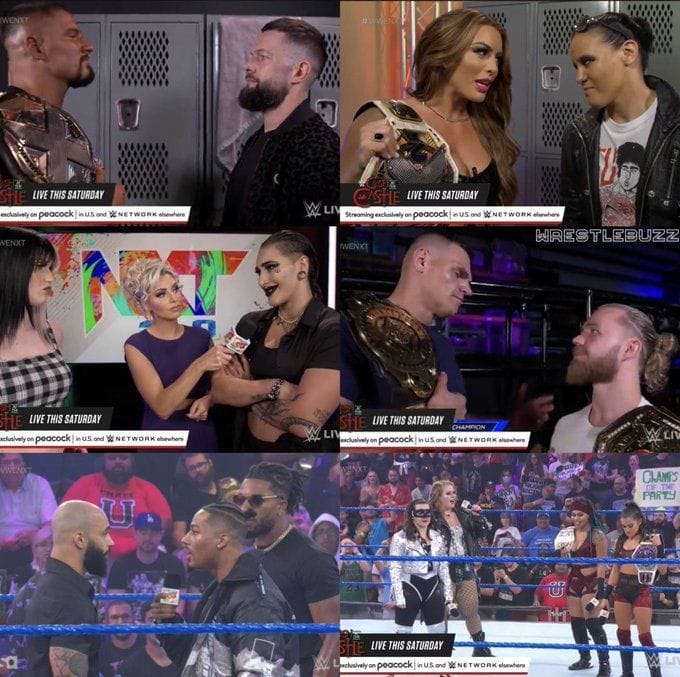 WWE fans have had their say on the NXT returns of Rhea Ripley, Finn ...