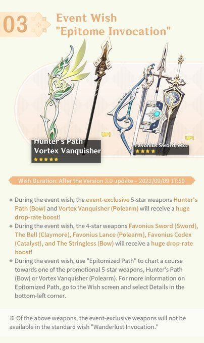 Genshin Impact 3.0 release time and date for all regions