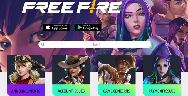 Free Fire Help Center: How to submit request for in-game queries ...