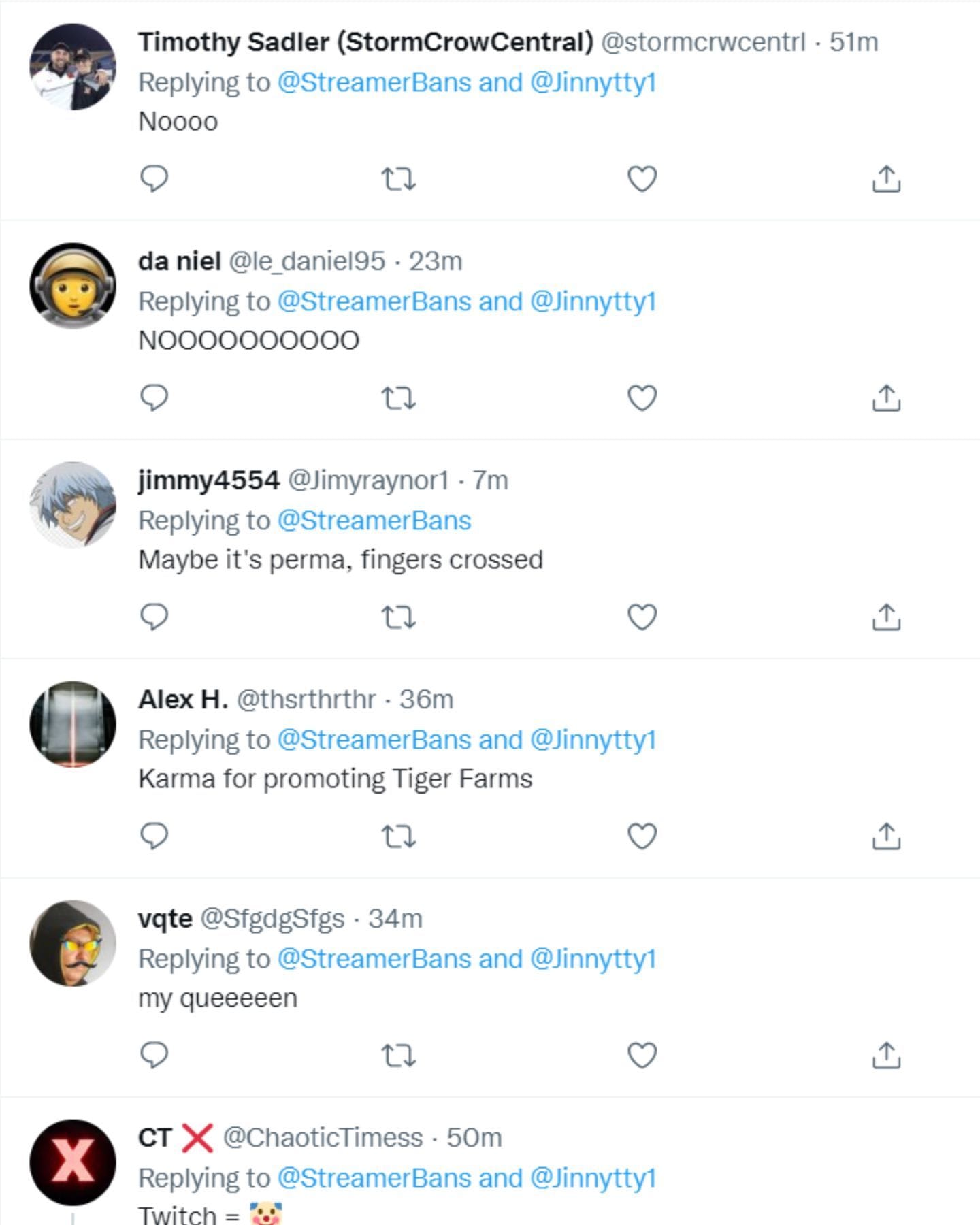 Popular IRL streamer Jinnytty banned from Twitch for third time