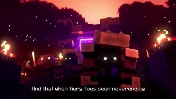 Mojang reveals new Minecraft Legends trailer