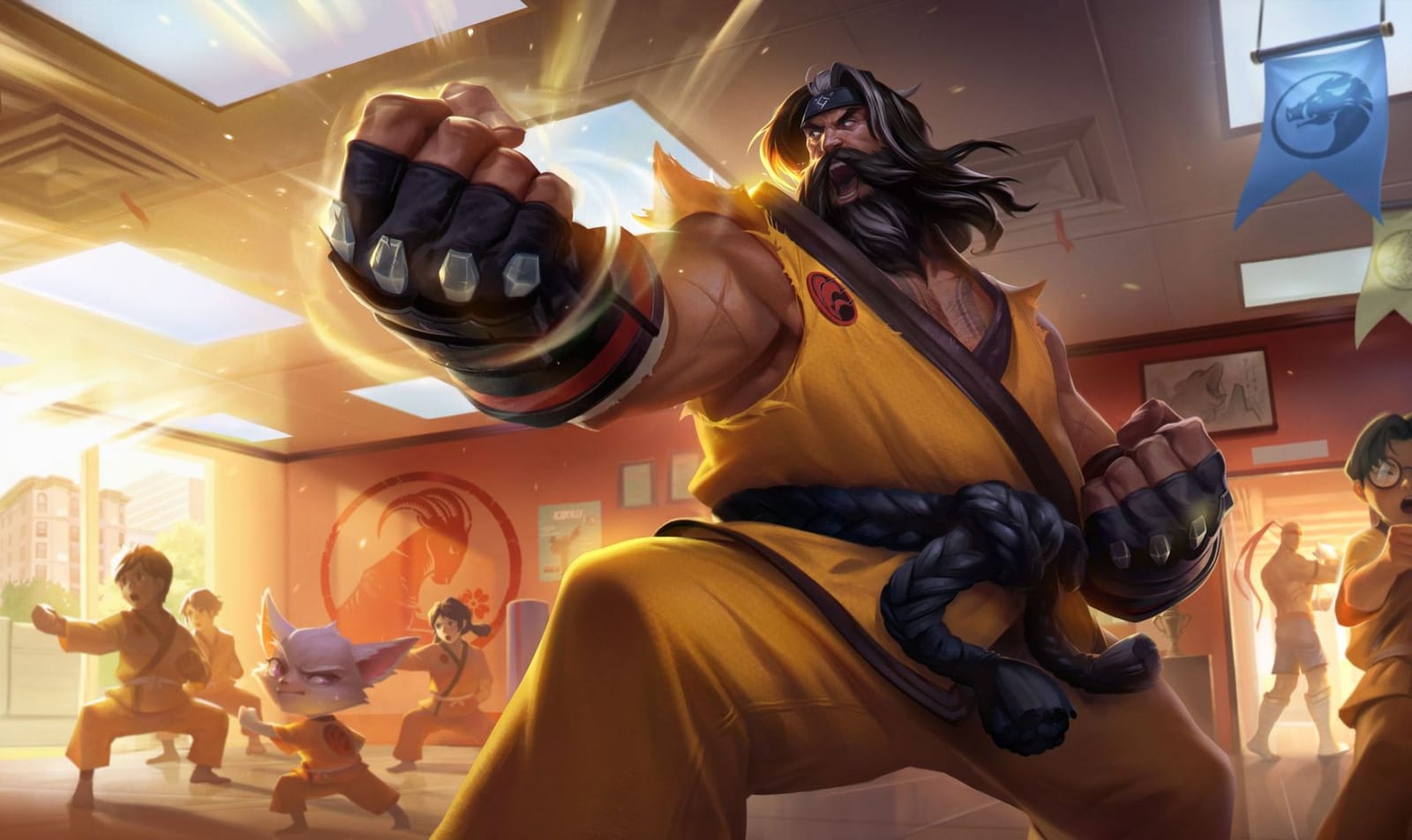 League of Legends Udyr rework: Every skin splash art and more