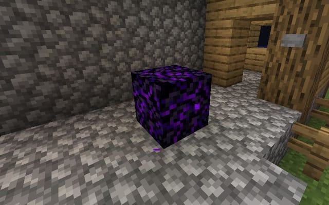 Crying Obsidian in Minecraft