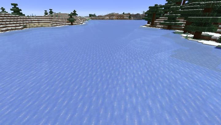 Ice in Minecraft