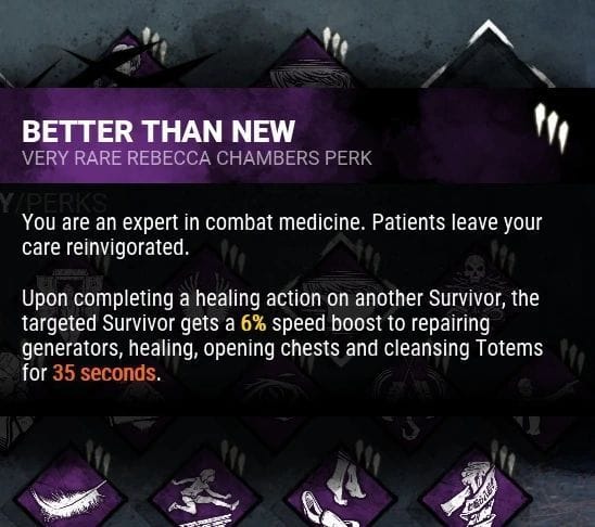 Every Rebecca Chambers perk in Dead by Daylight