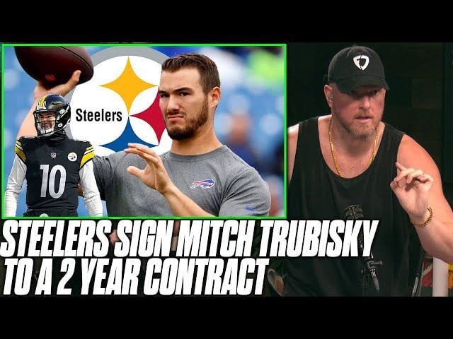 Steelers DeMarvin Leal on QB competition between Mitchell Trubisky and ...
