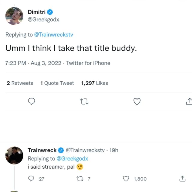 Trainwreck hits back at trolls after revealing incredible Twitch stats