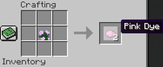 Peony in Minecraft